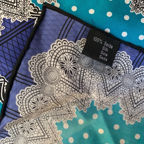 Vintage | Accessories | Vintage Designer Codelo Silk Scarf | Poshmark